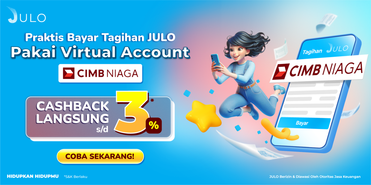 Nikmati Kemudahan Baru dengan CIMB Virtual Account di JULO Kredit Digital! | JULO